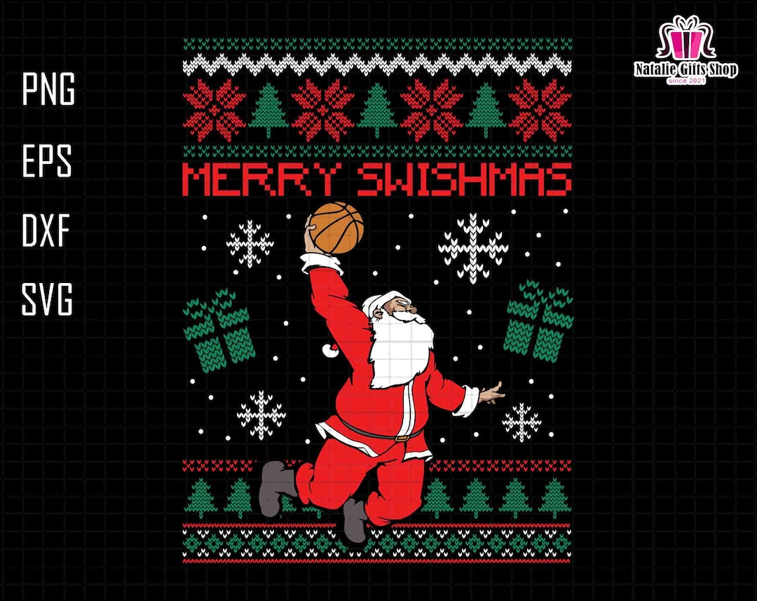Merry Swishmas Svg, Cottagecore Santa Svg, Swishmas Ugly Svg, Santa ...