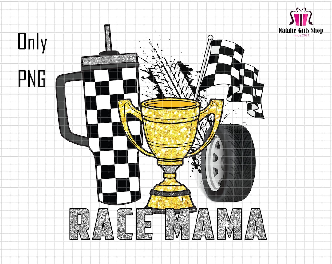 Race Mama Png, Retro Moto Mama Png, Happy Mother's Day Png, Race Day ...