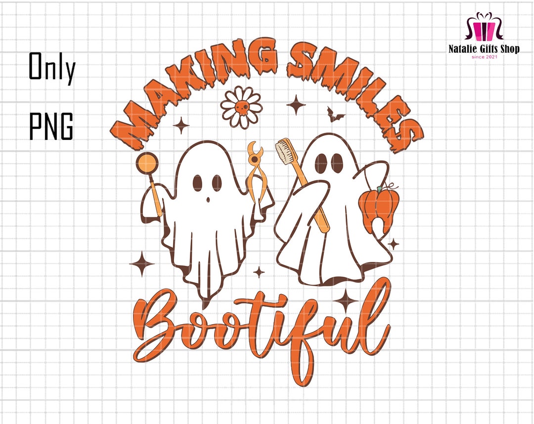 Smiles Bootiful Png, Boojee Ghost Png, Fall Pumpkin, Bootiful Halloween ...