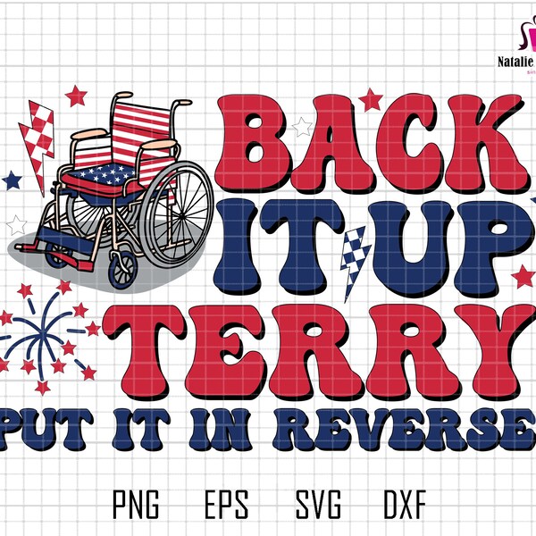 Back It up Terry Svg - Etsy