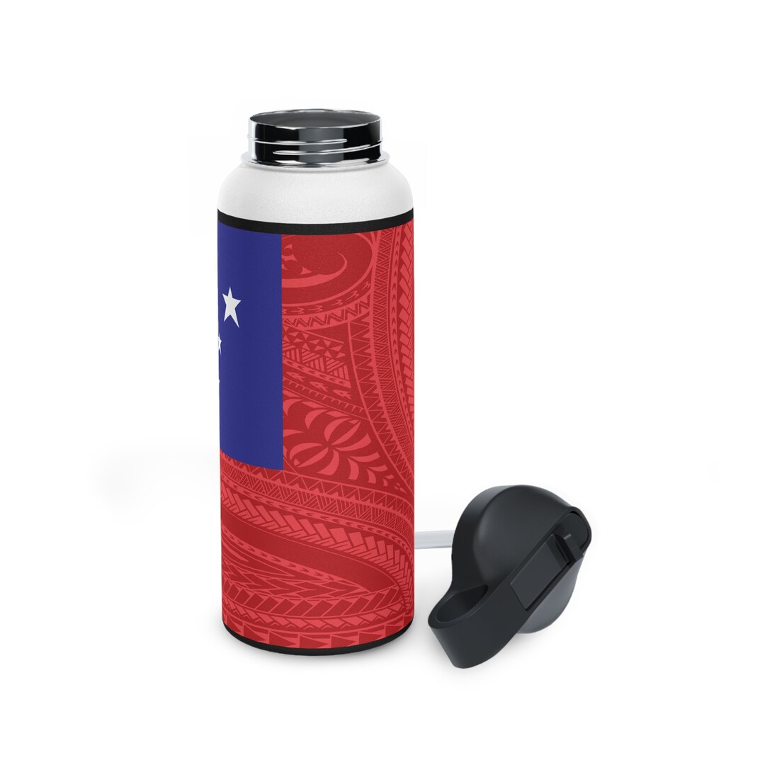 Western Samoa Customized Stainless Steel Water Bottle, Standard Lid - Etsy