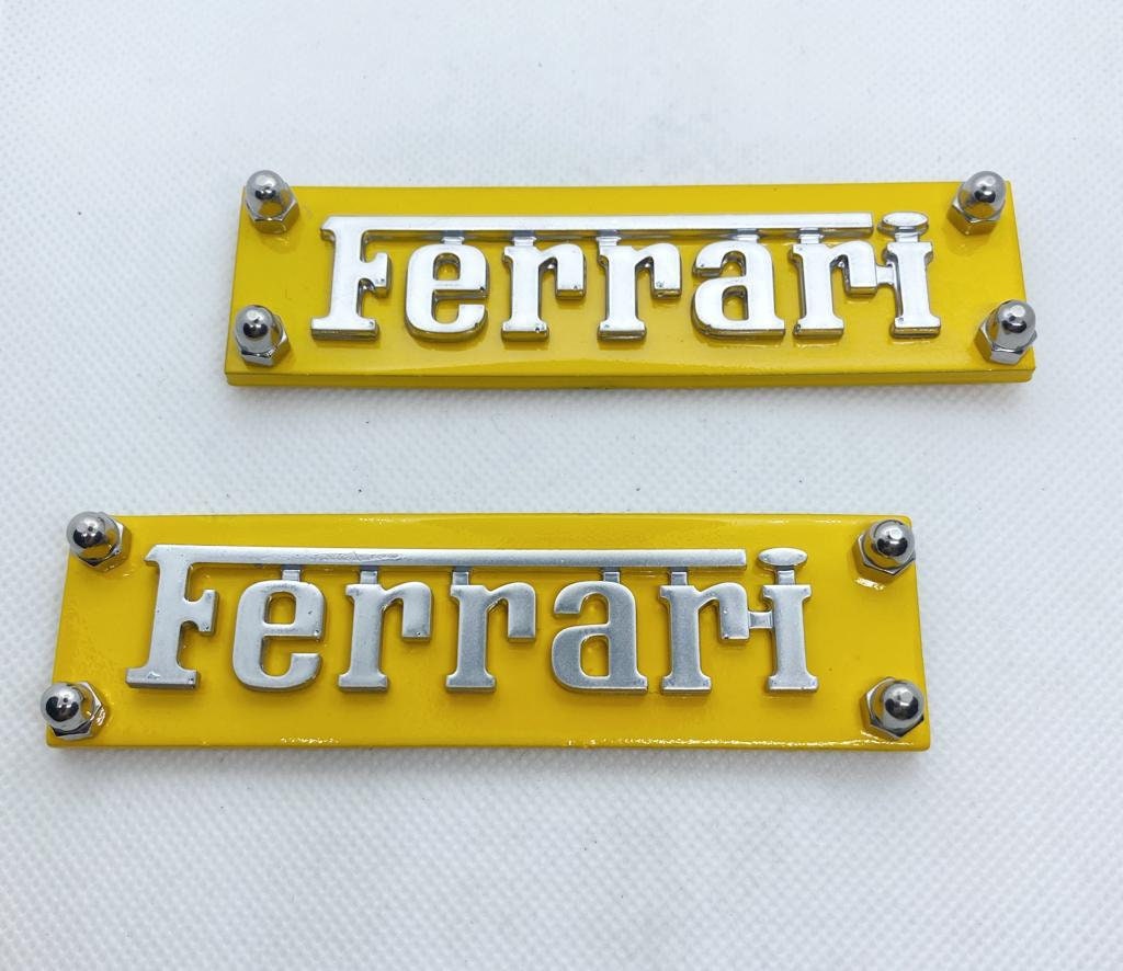 Floor Mat Emblems for Ferrari Logo 458 Decoration Ferrari - Etsy