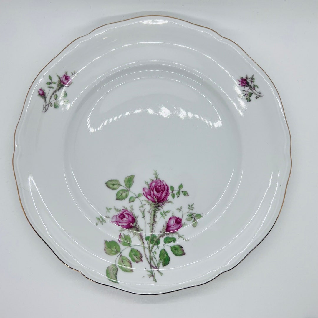 VINTAGE Bavarian Porcelain Plate | Foreign China Cake Plate | L&R ...