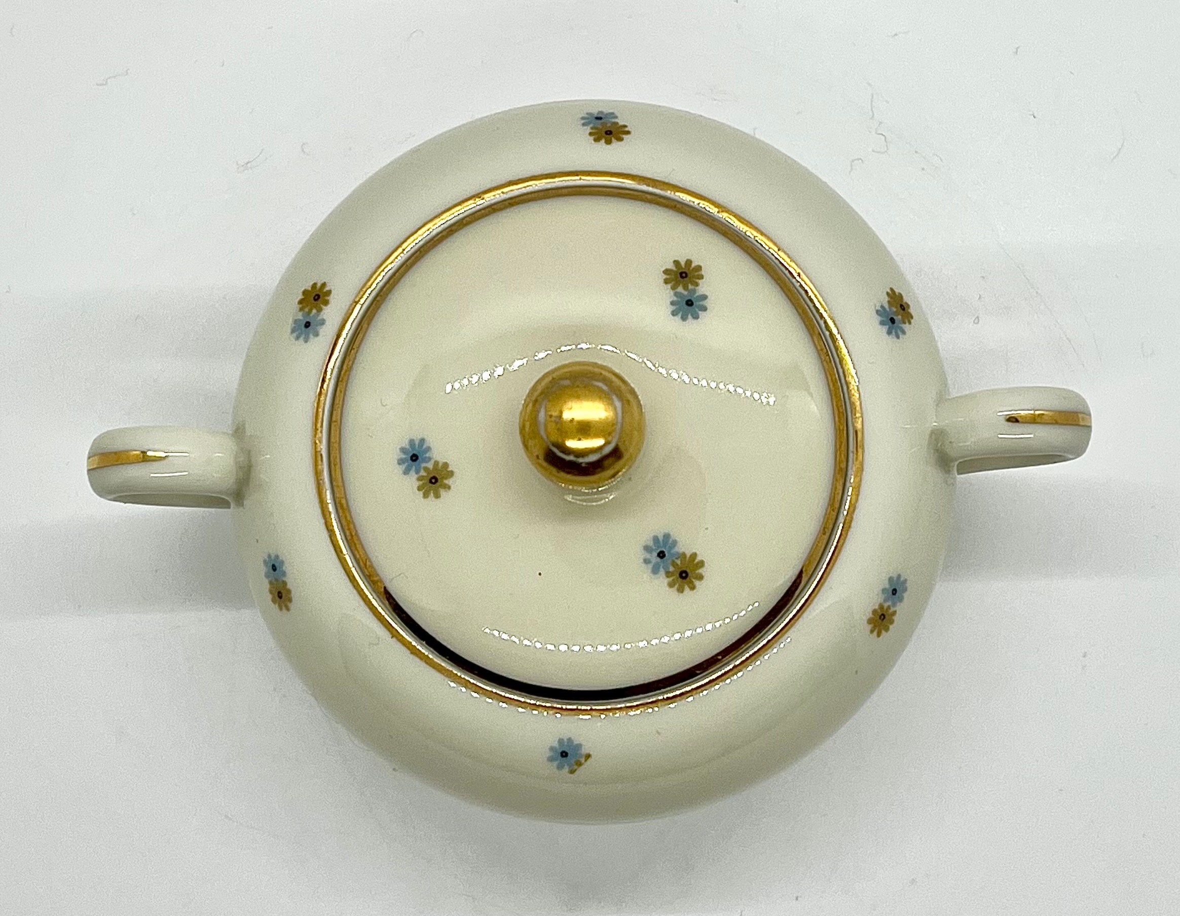 Lovely Vintage Furstenberg Porcelain Lidded Bowl / Dish, Roundhshaped ...