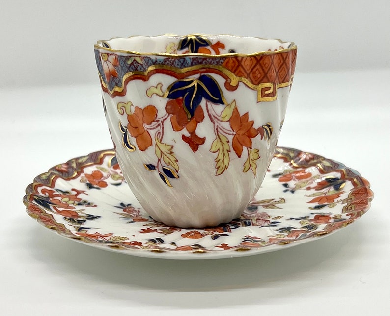 ANTIQUE IMARI TEASET, Imari Cup and Saucer, Handpainted English China ...