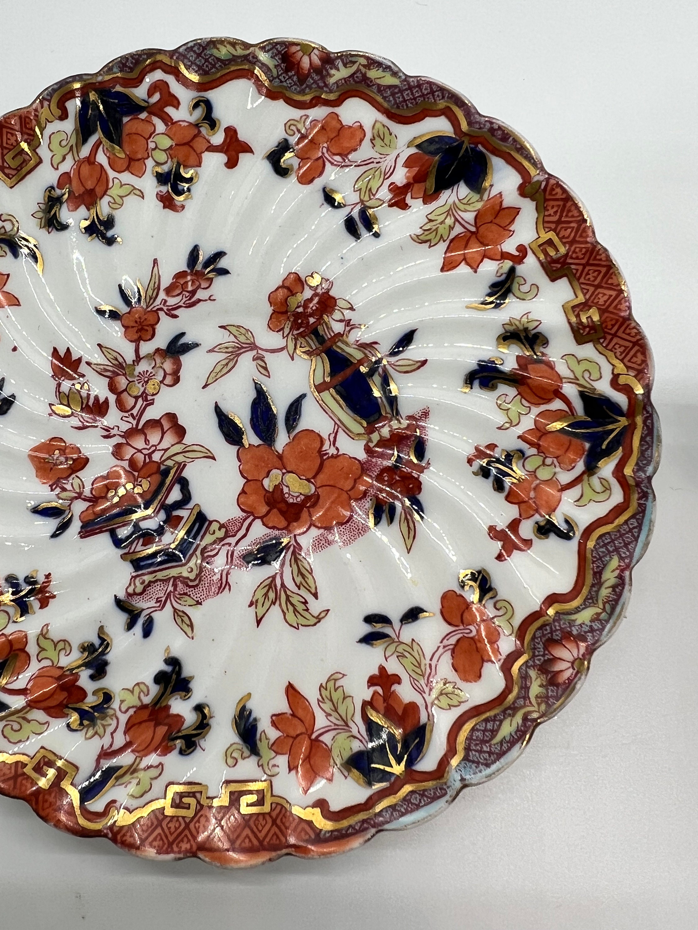 ANTIQUE IMARI TEASET, Imari Cup and Saucer, Handpainted English China ...