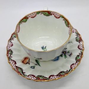 VINTAGE WORCESTER TEA Cup | Royal Worcester Cup & Saucer | Reproduction ...