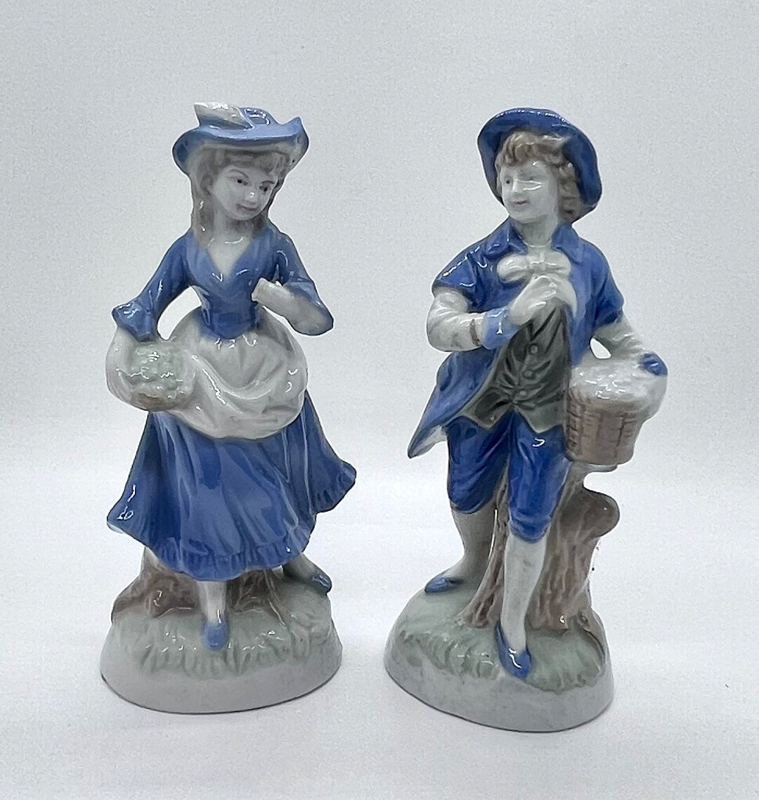 Vintage Porcelain Figurines | Porcelain Boy Figurine | Porcelain Girl ...