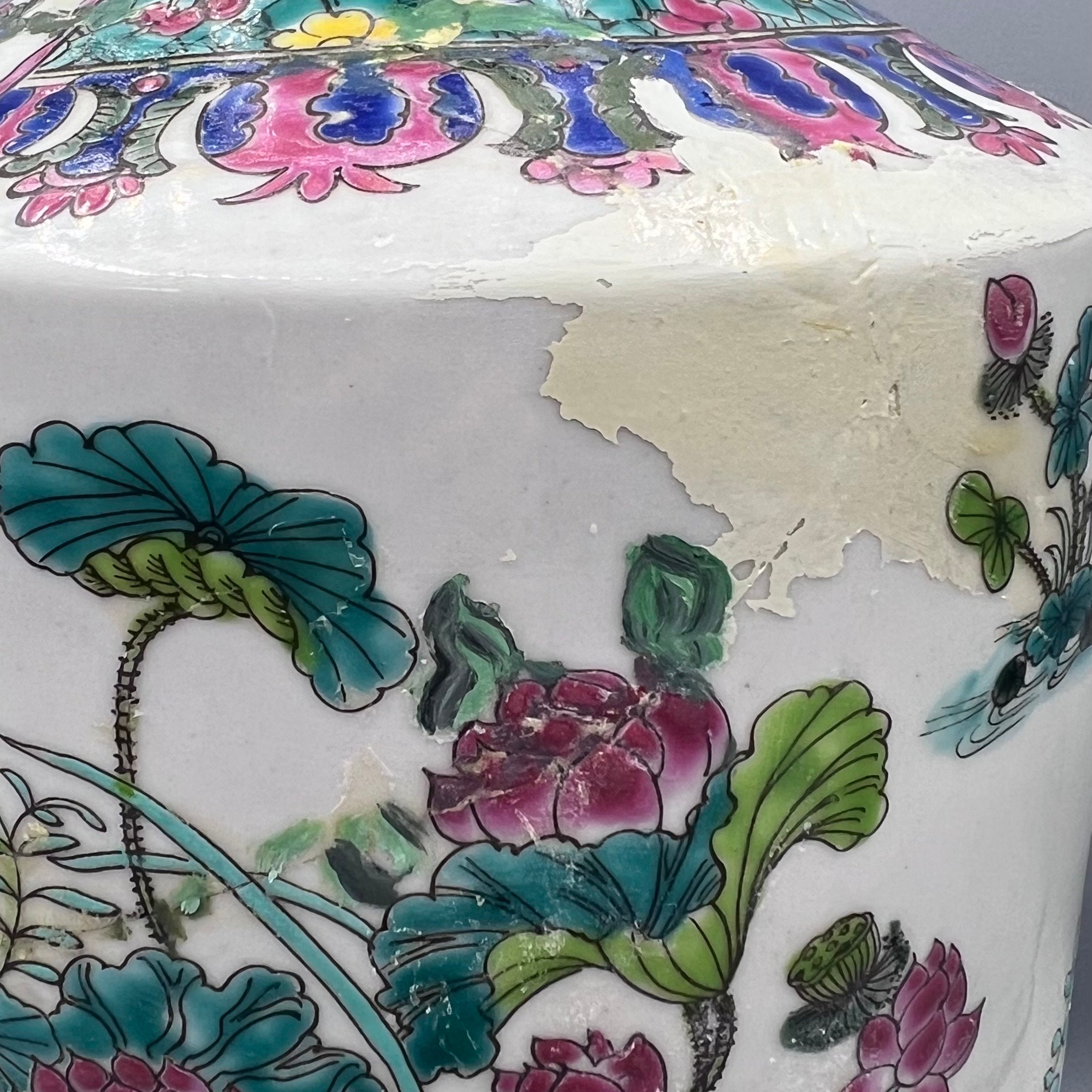 Large ANTIQUE CHINESE VASE Yung Cheng Period Under the Great Ching ...