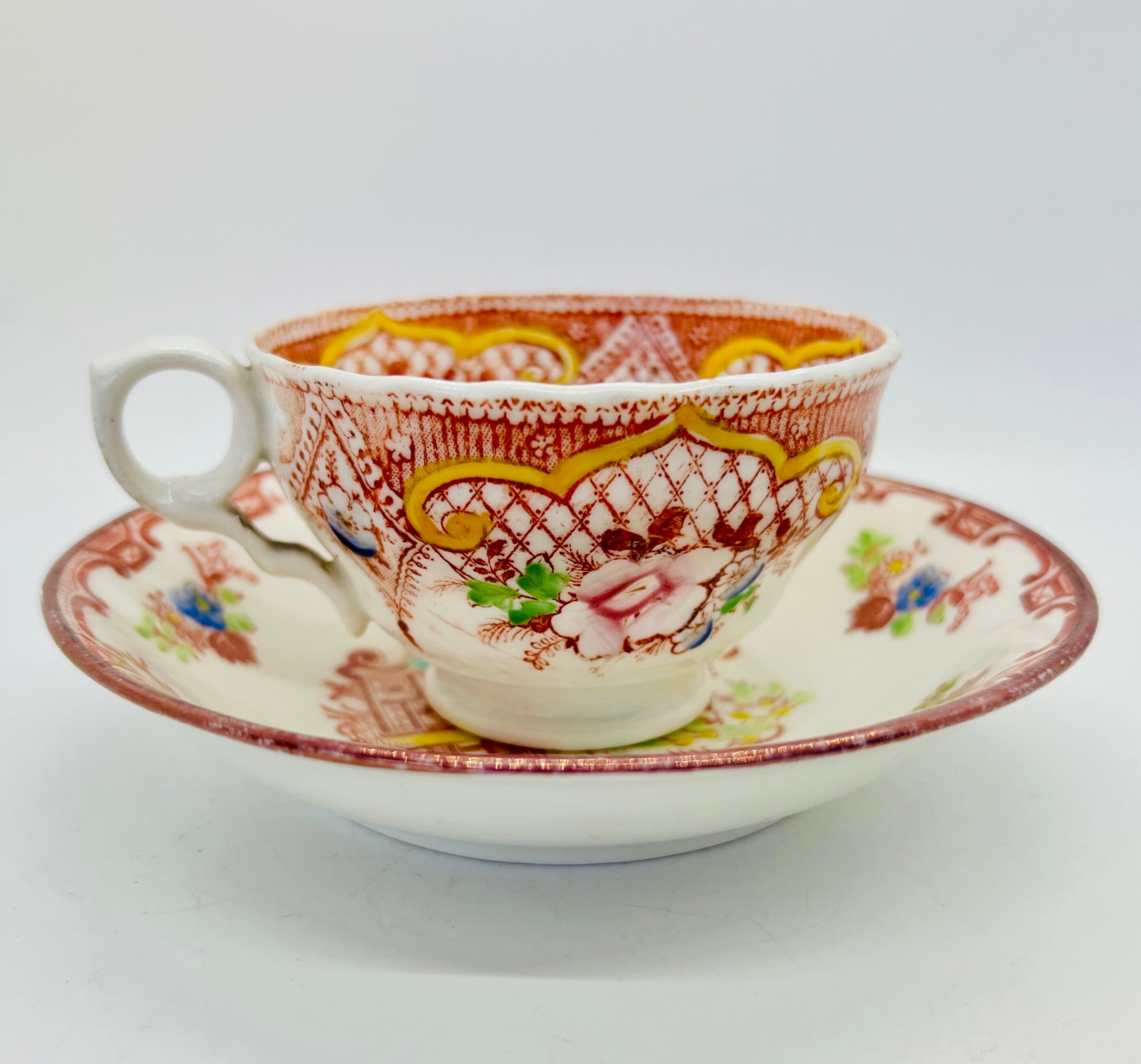 ANTIQUE MISMATCHED TEA Set Antique Cup England Antique - Etsy