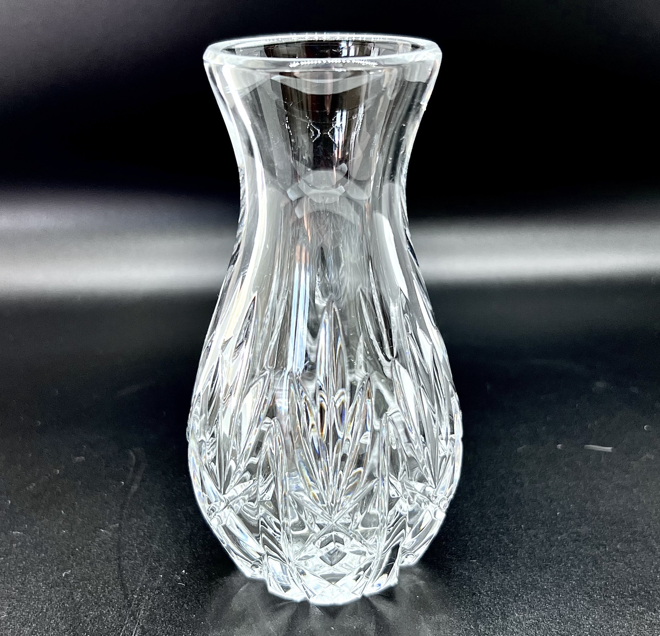 Vintage Crystal Bud Vase Vintage Lead Crystal Vase - Etsy