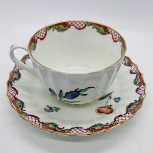 VINTAGE WORCESTER TEA Cup | Royal Worcester Cup & Saucer | Reproduction ...