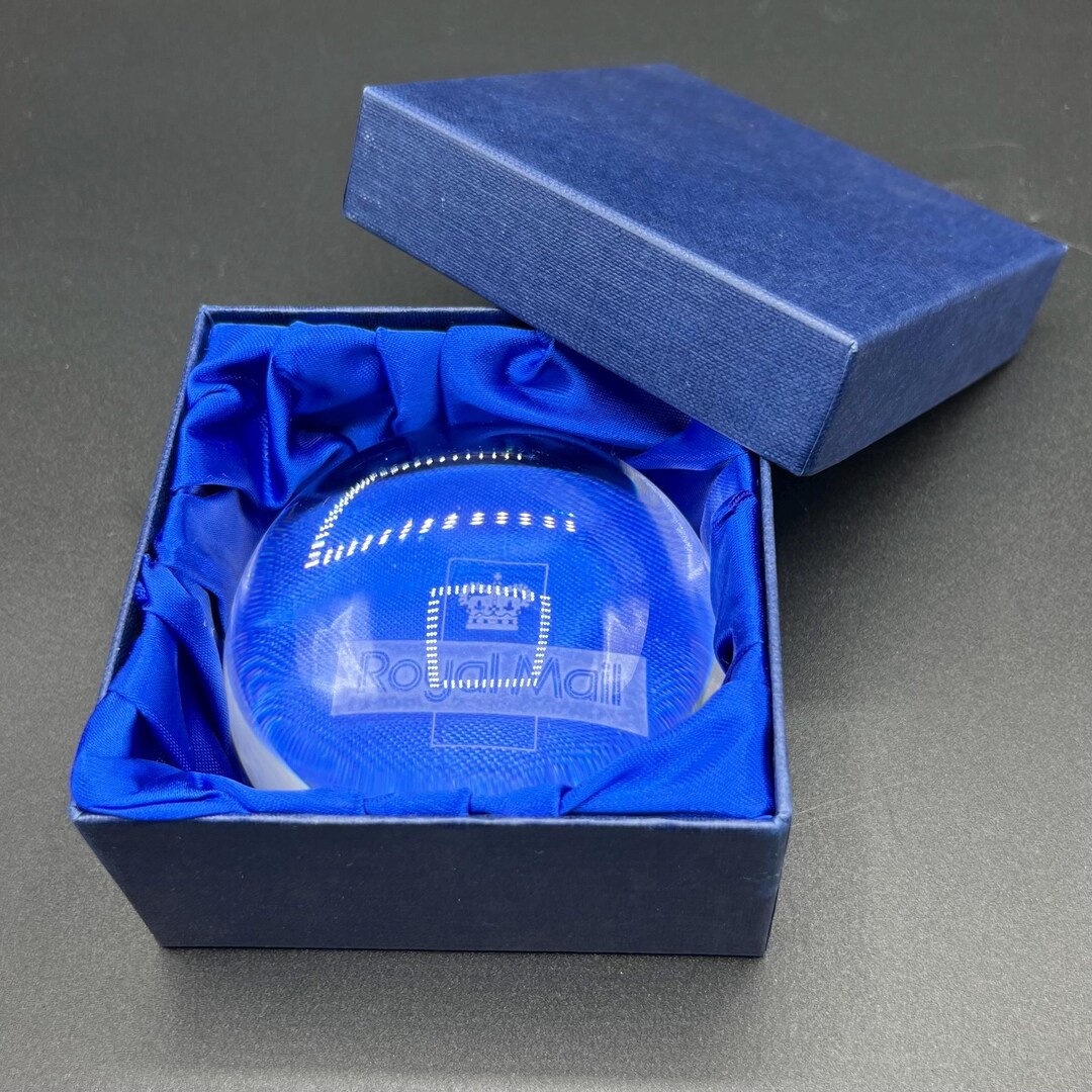 Vintage Royal Mail Paperweight With Logo in Original Box - Heavy and ...