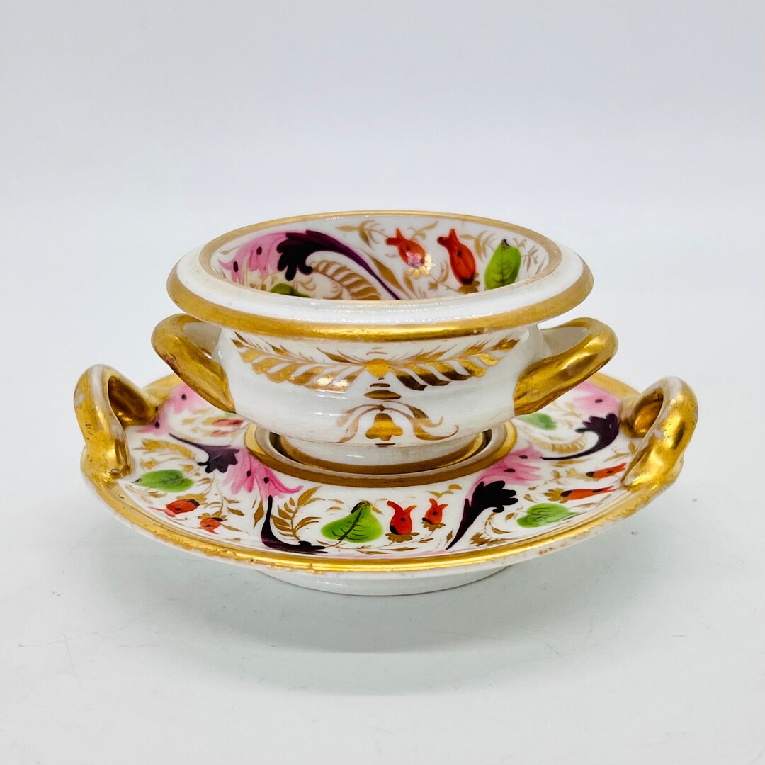 Royal Crown Derby Imari Salt Dish Antique Derby Salt Derby - Etsy