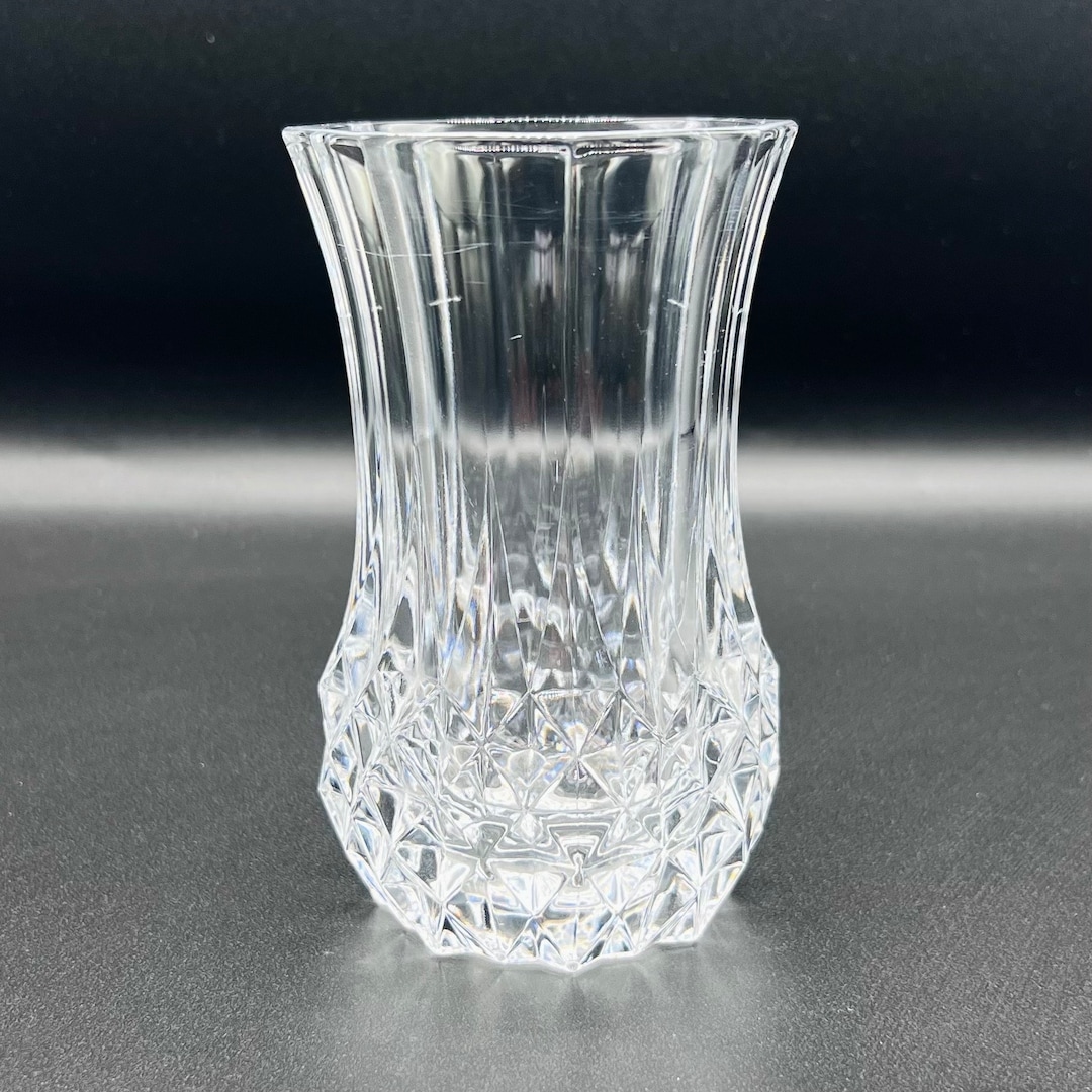 Vintage Lead Crystal Vase | Cristal D Arques, Longchamp Pattern Cut ...