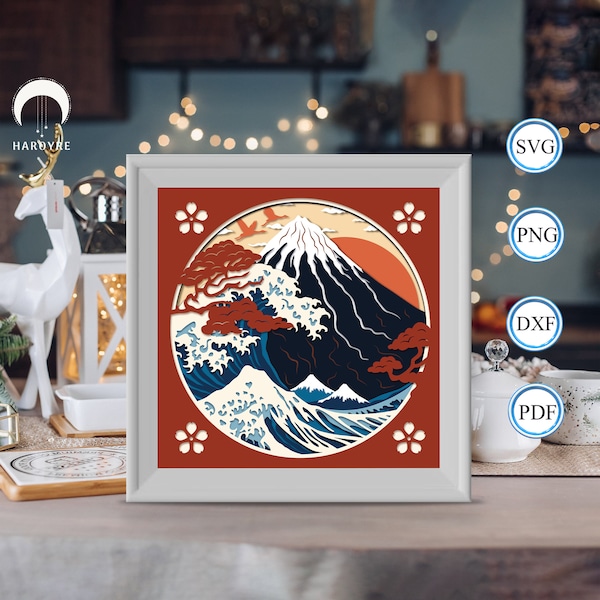 Shadow Box Svg - Etsy