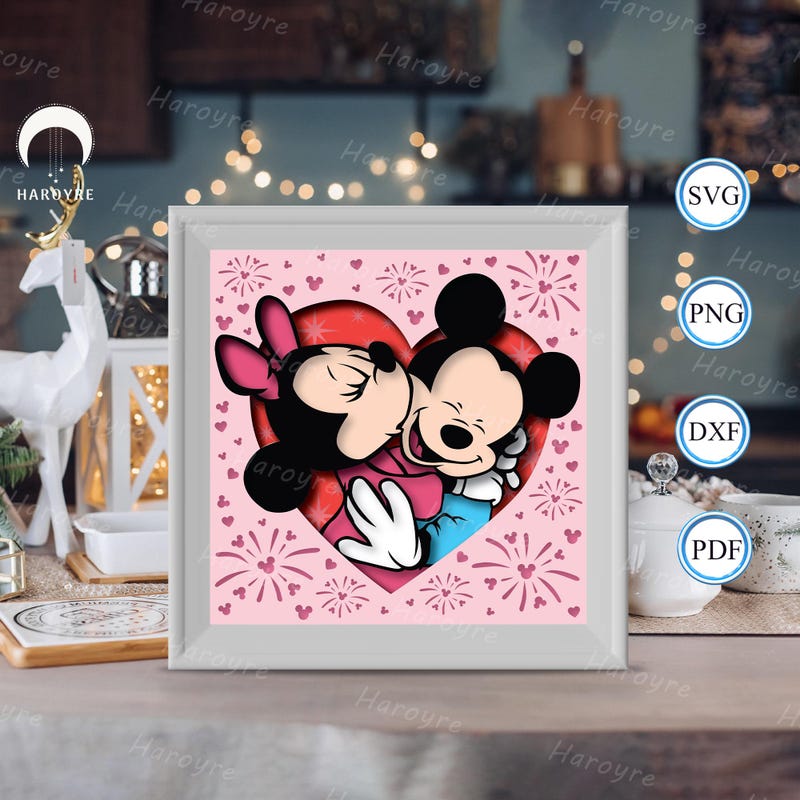 3d Shadow Box Svg - Etsy