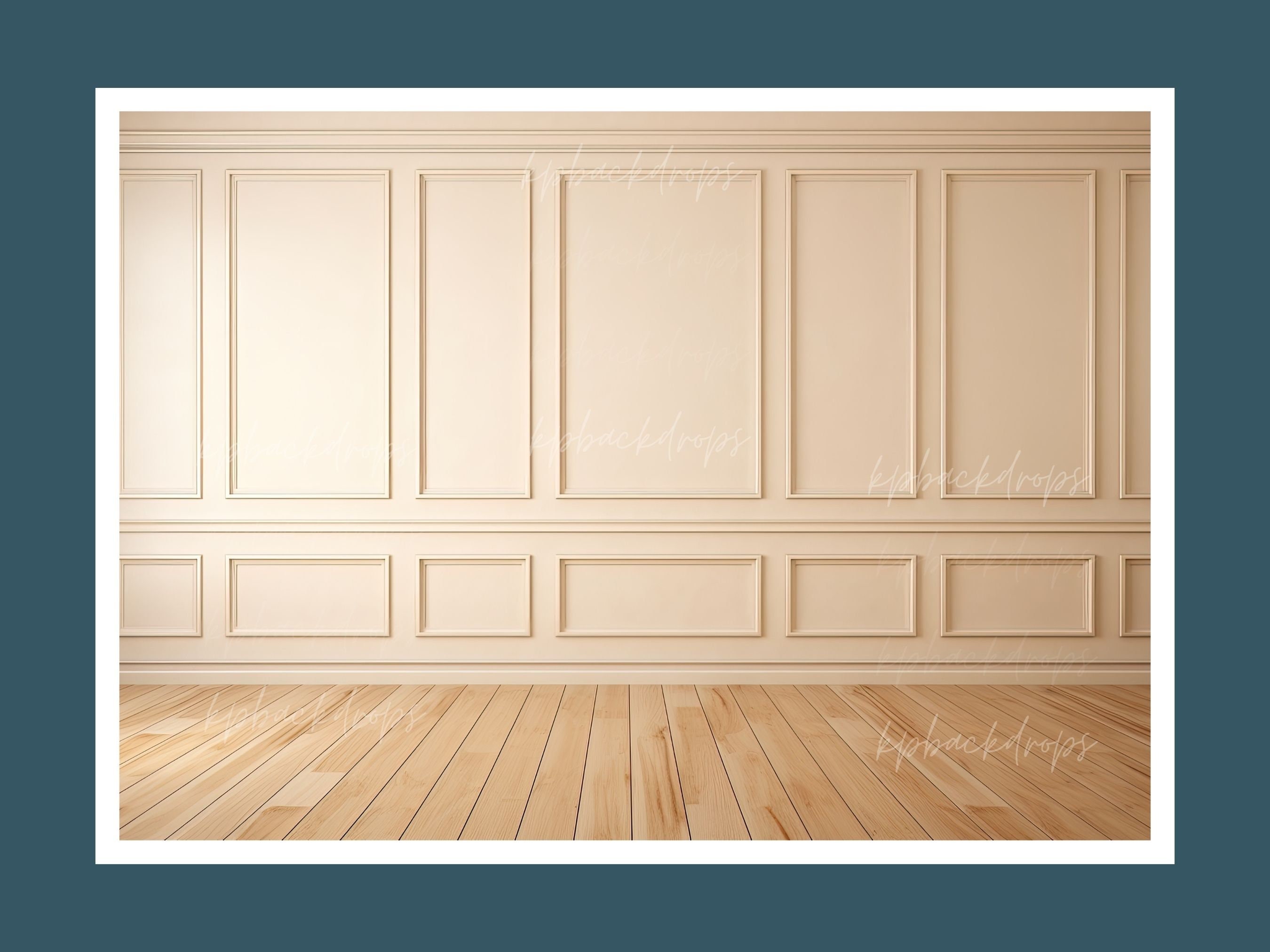 Beige Panel Wall Backdrop, Maternity Digital Backdrops, Studio Backdrop ...