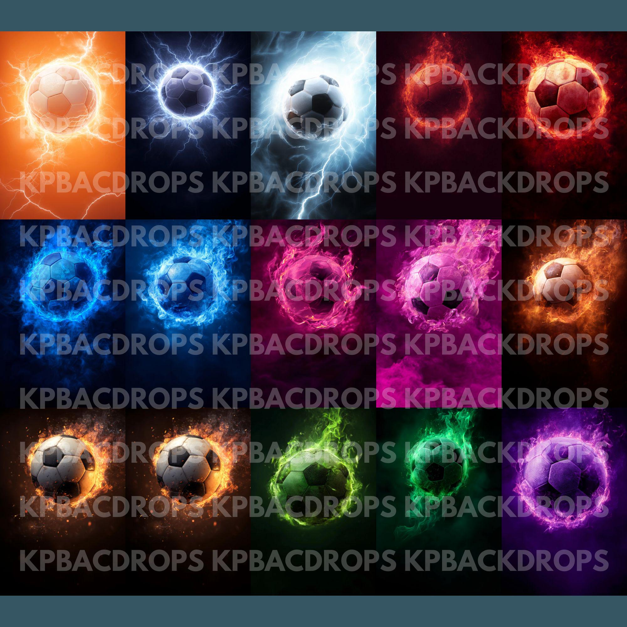 150 Soccer Backdrop Overlays Pack - Etsy