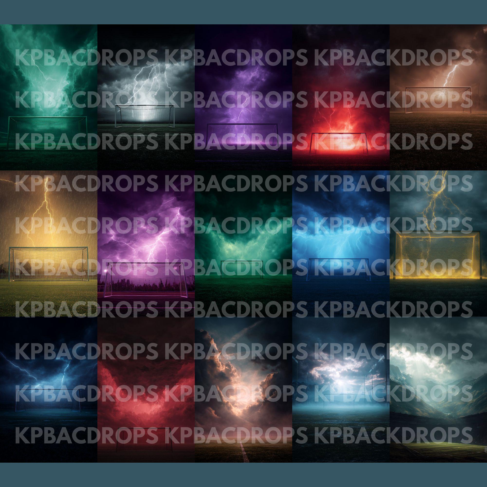 150 Soccer Backdrop Overlays Pack - Etsy