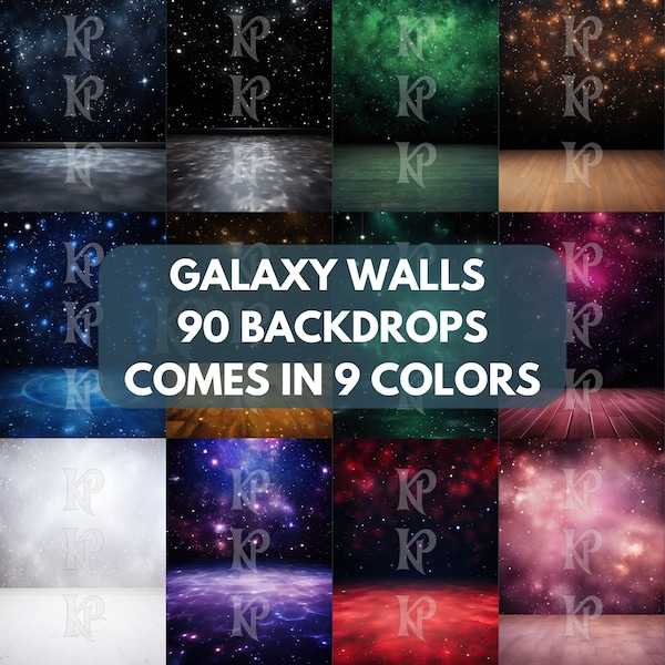 Galaxy Photography Backdrop - Etsy