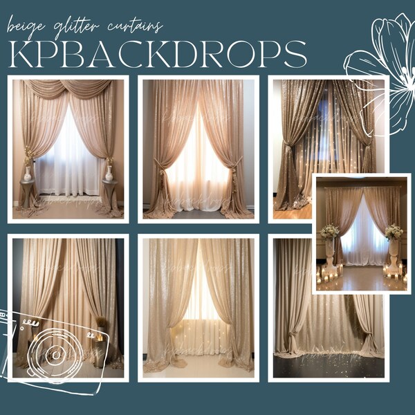 Backdrop Curtains - Etsy