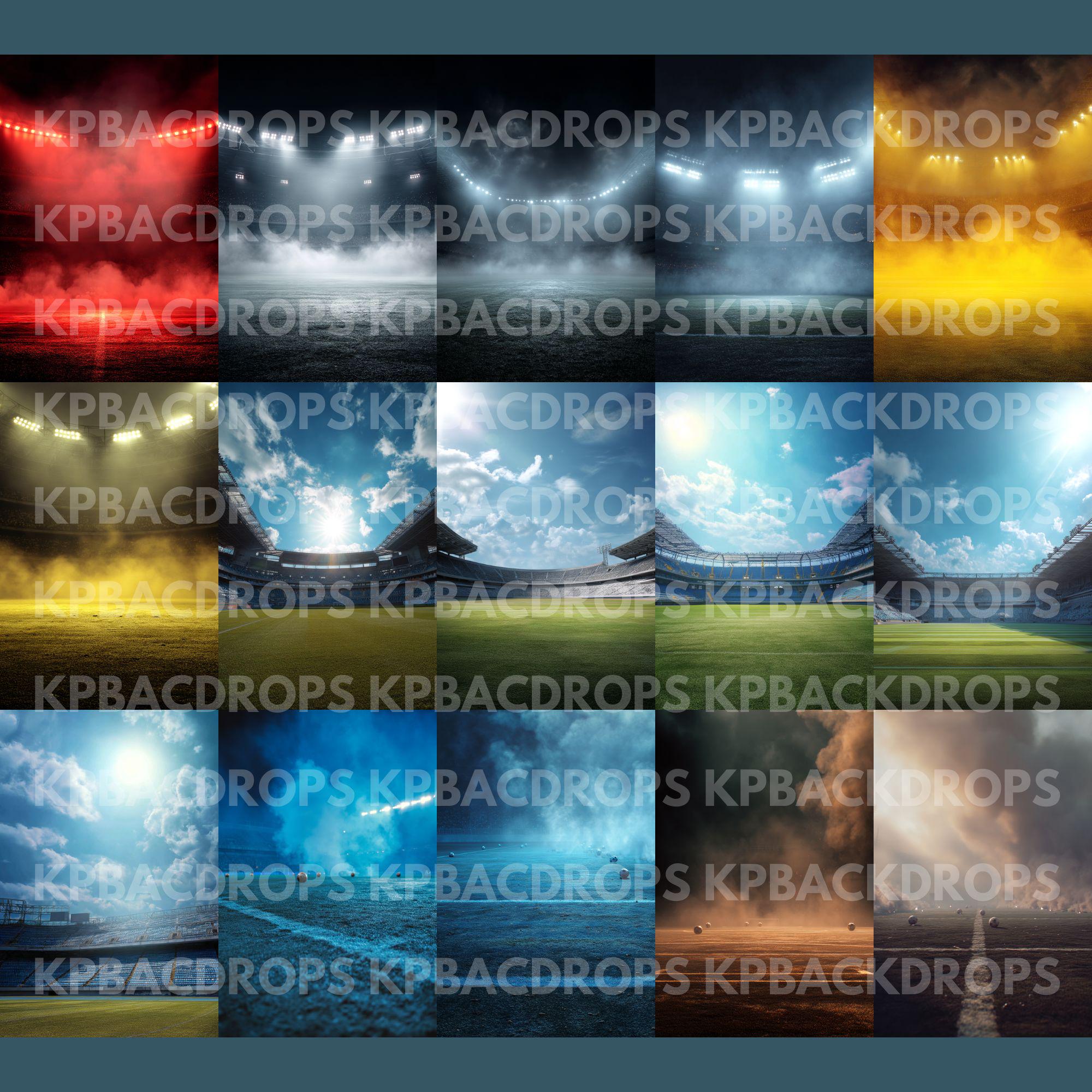 150 Soccer Backdrop Overlays Pack - Etsy