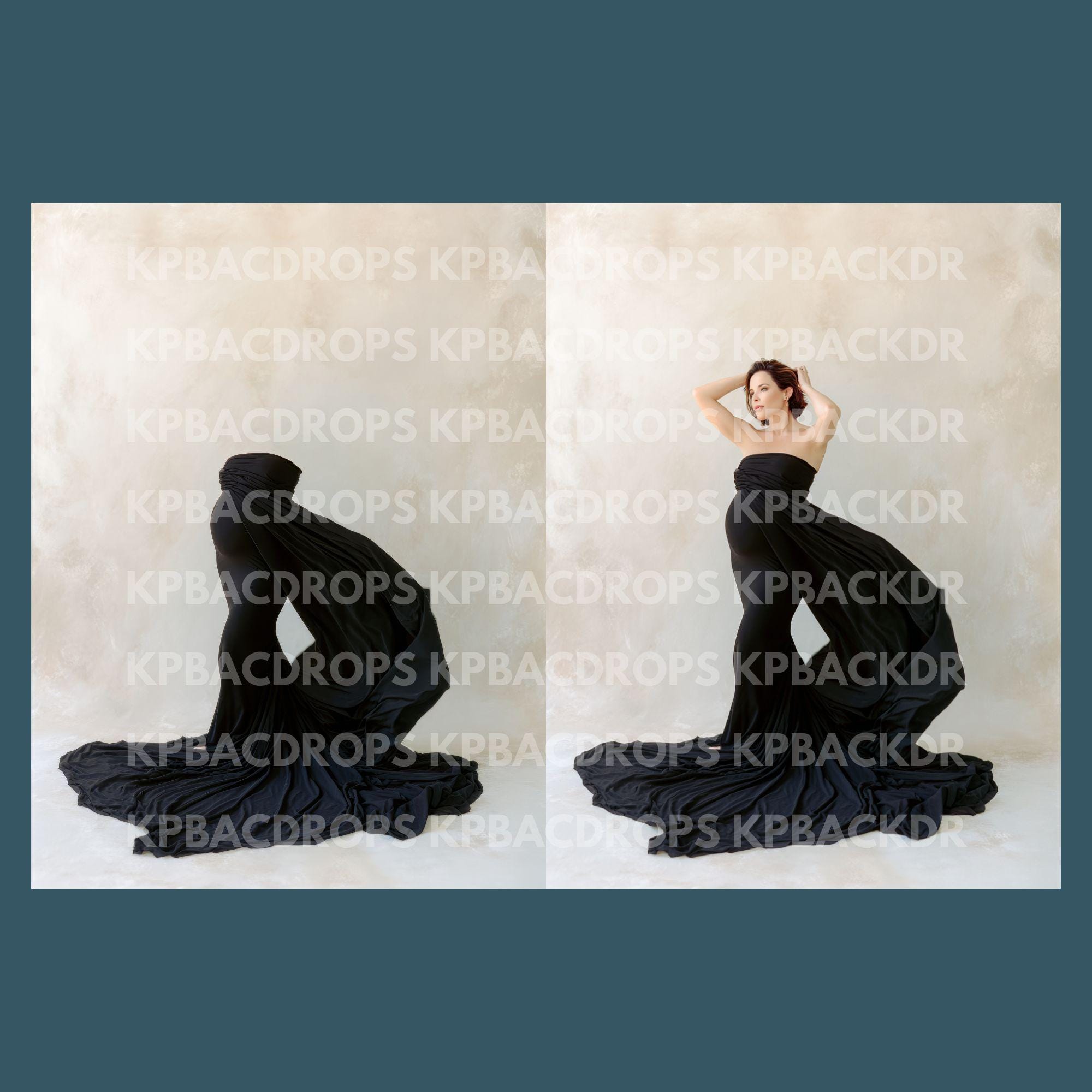 Black Dress Background, Digital Dress Overlays, Maternity Gown Backdrop ...