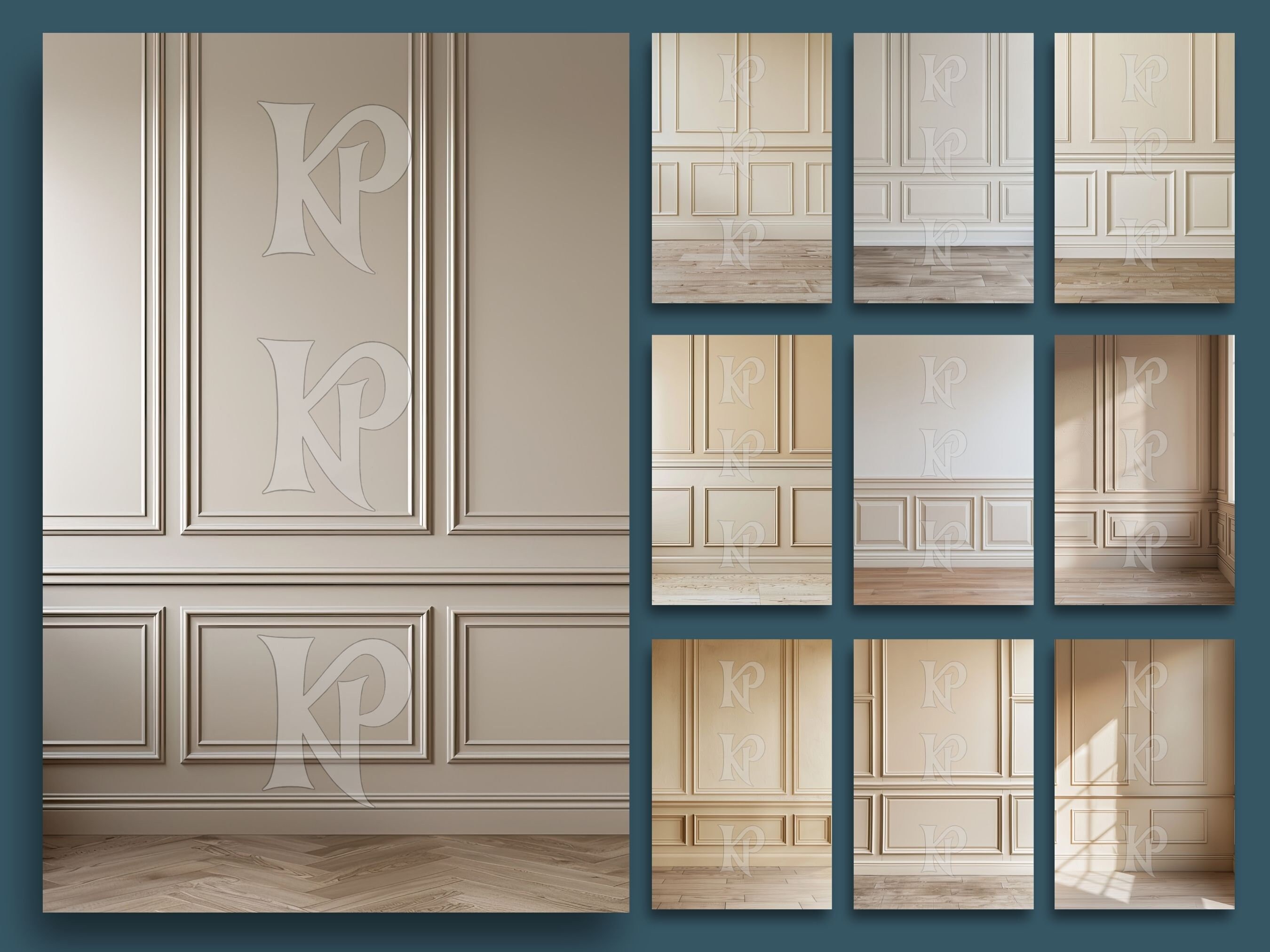 Beige Panel Wall Backdrop, Maternity Digital Backdrops, Studio Backdrop ...