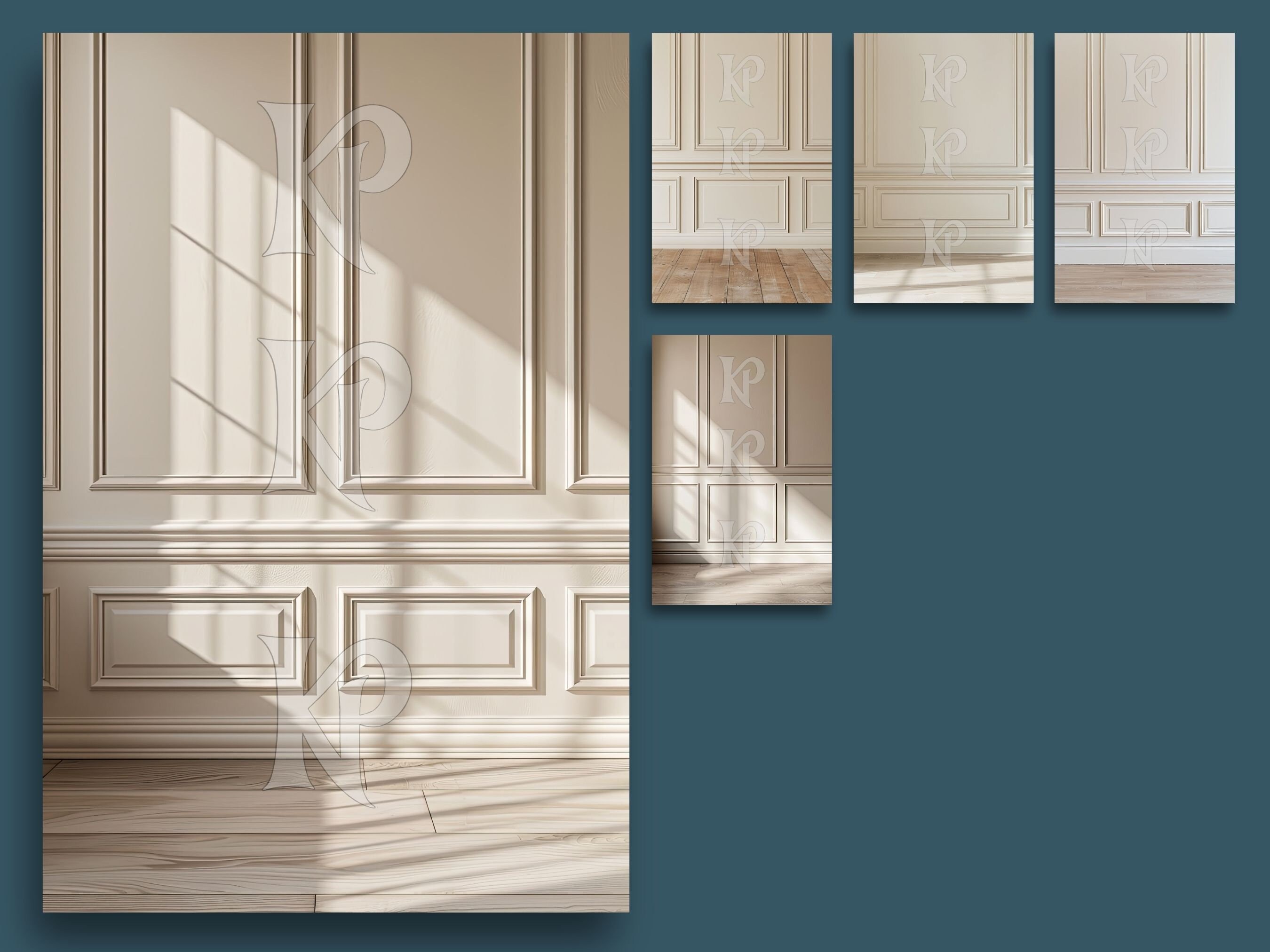 Beige Panel Wall Backdrop, Maternity Digital Backdrops, Studio Backdrop ...