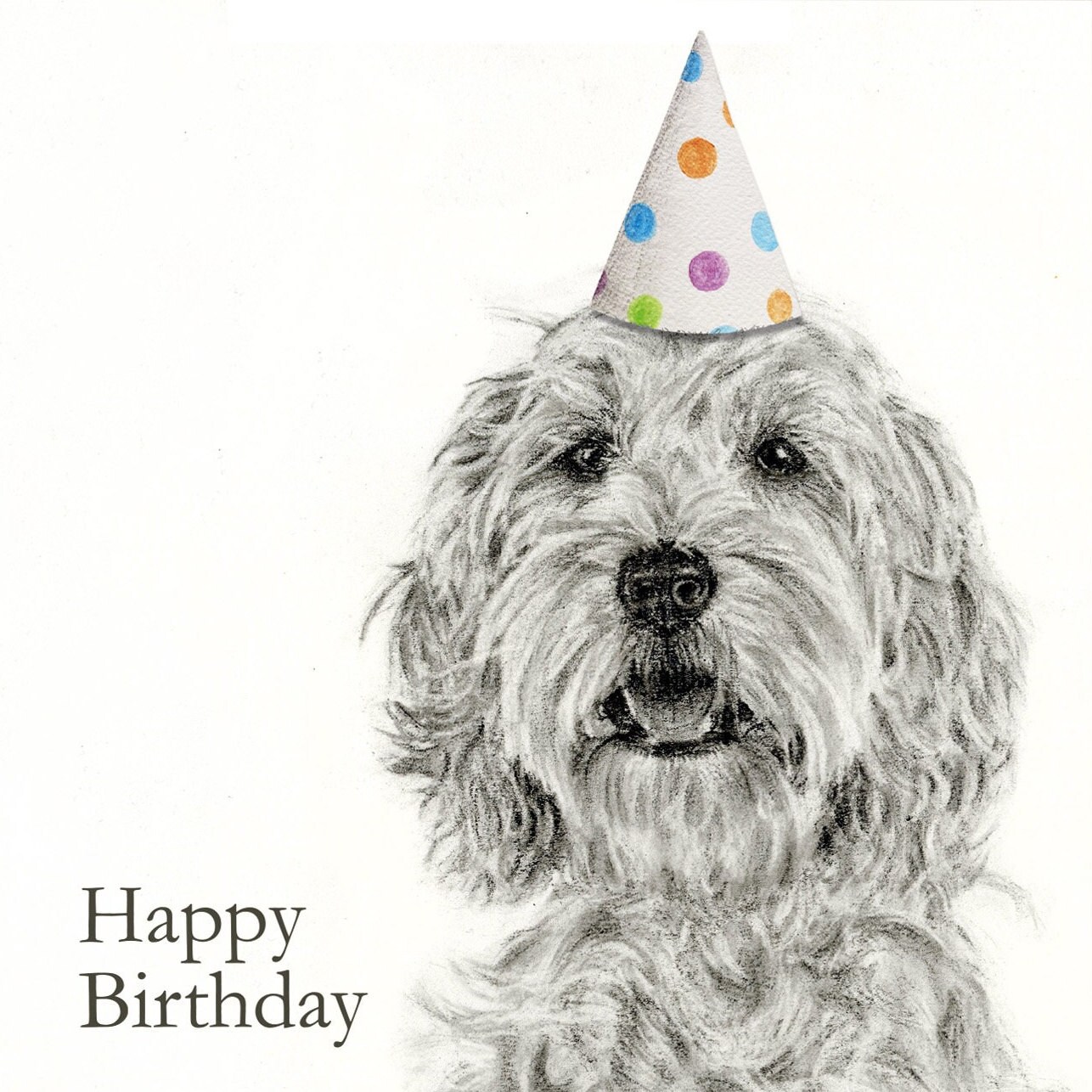 Cockapoo Happy Birthday - Etsy
