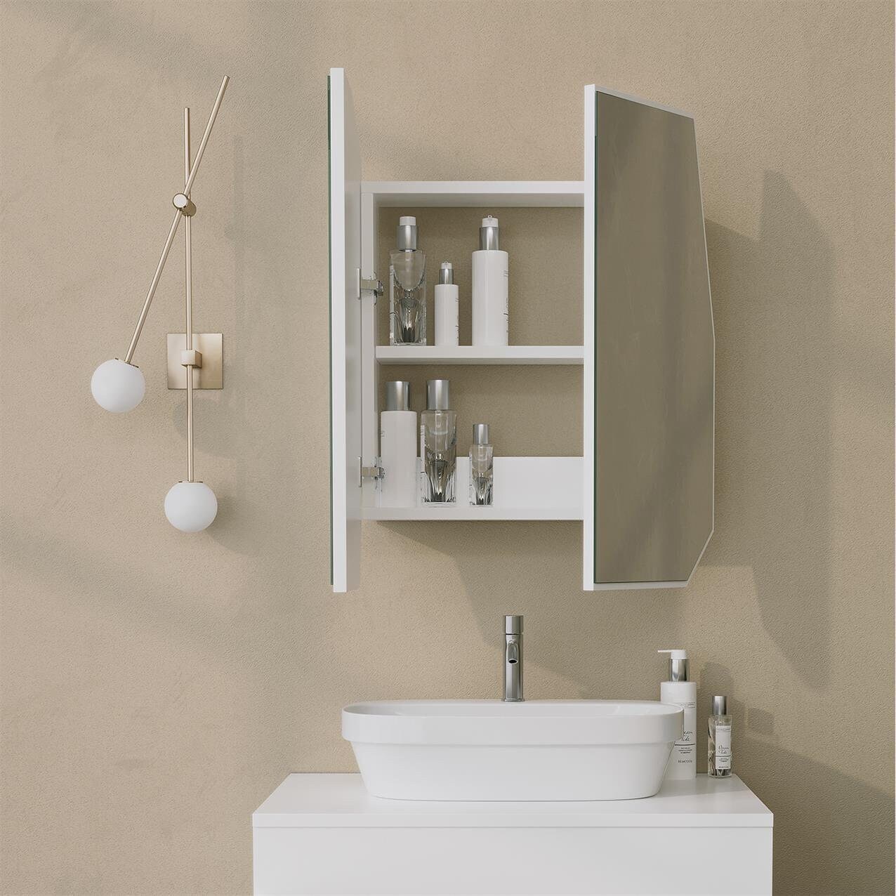 Bathroom Sliding Mirror Cabinet