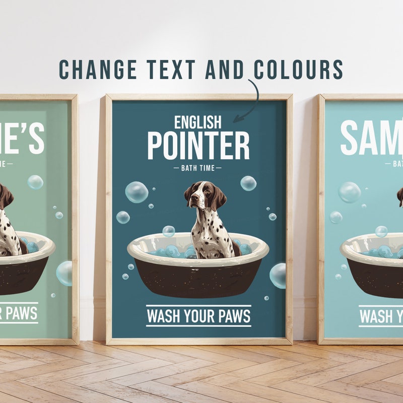 English Pointer Art - Etsy