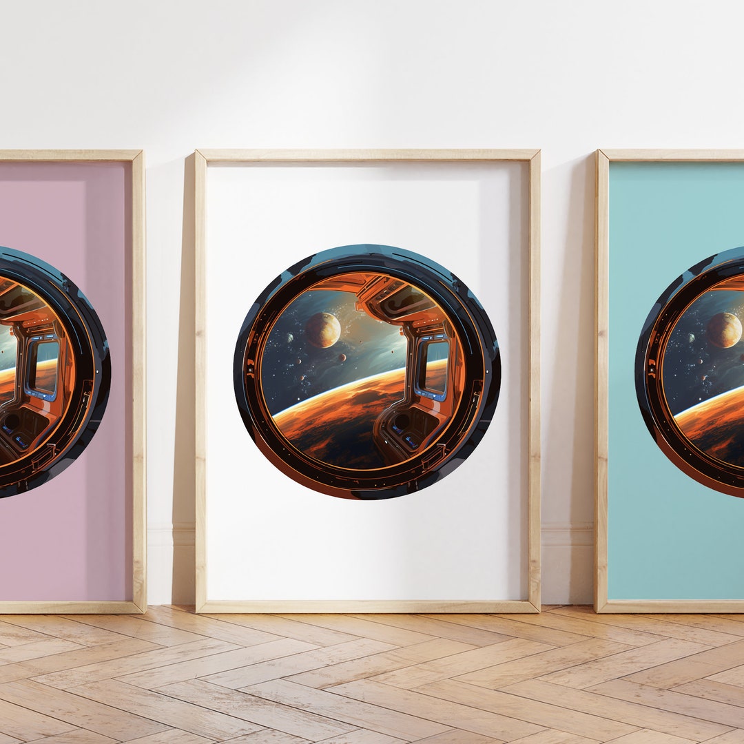 Any Colour - Planet Venus Print - Planet Venus Poster - Kids Space ...