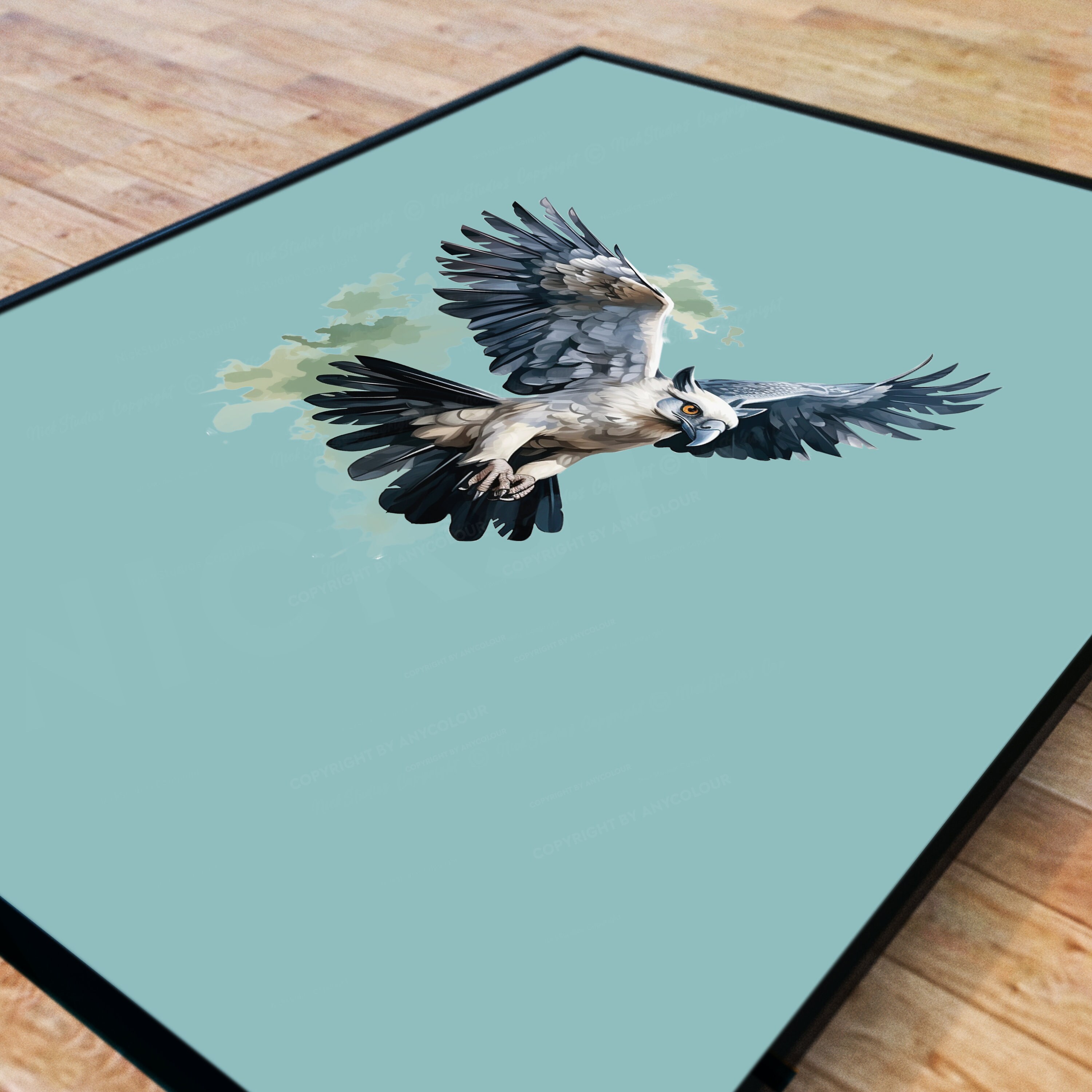 Harpy Eagle Poster - Harpy Eagle Print - Harpy Eagle Art - Bird Art ...