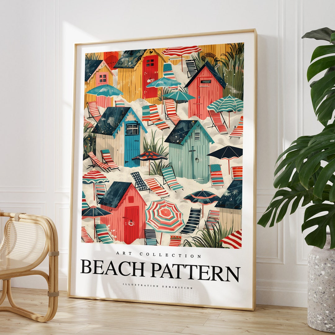 Any Colour - Beach Huts Print - Beach Huts Poster - Beach Huts Art ...