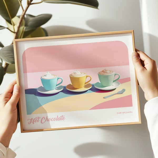 Hot Chocolate Poster - Etsy