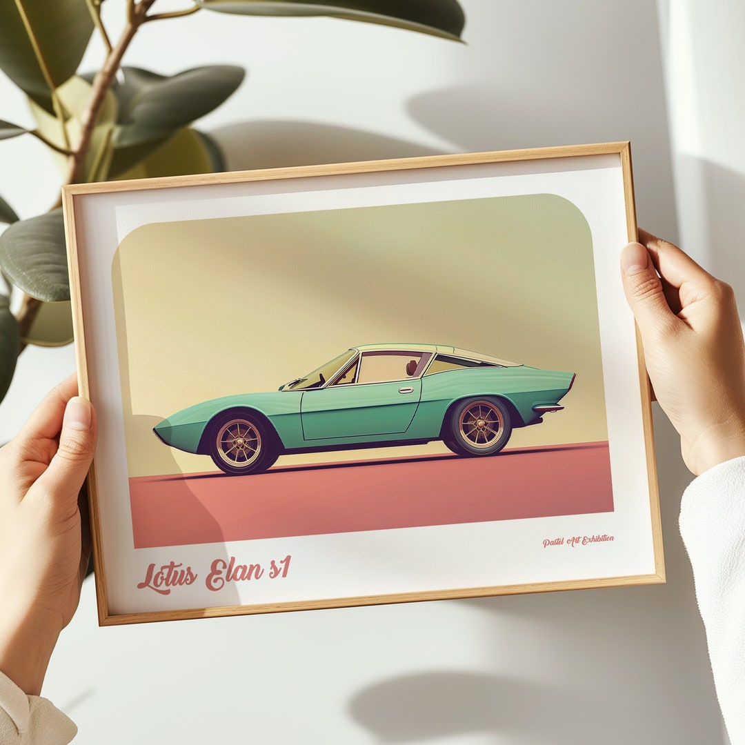 Lotus Elan Landscape Print, Lotus Elan Poster, Lotus Elan Wall Art ...