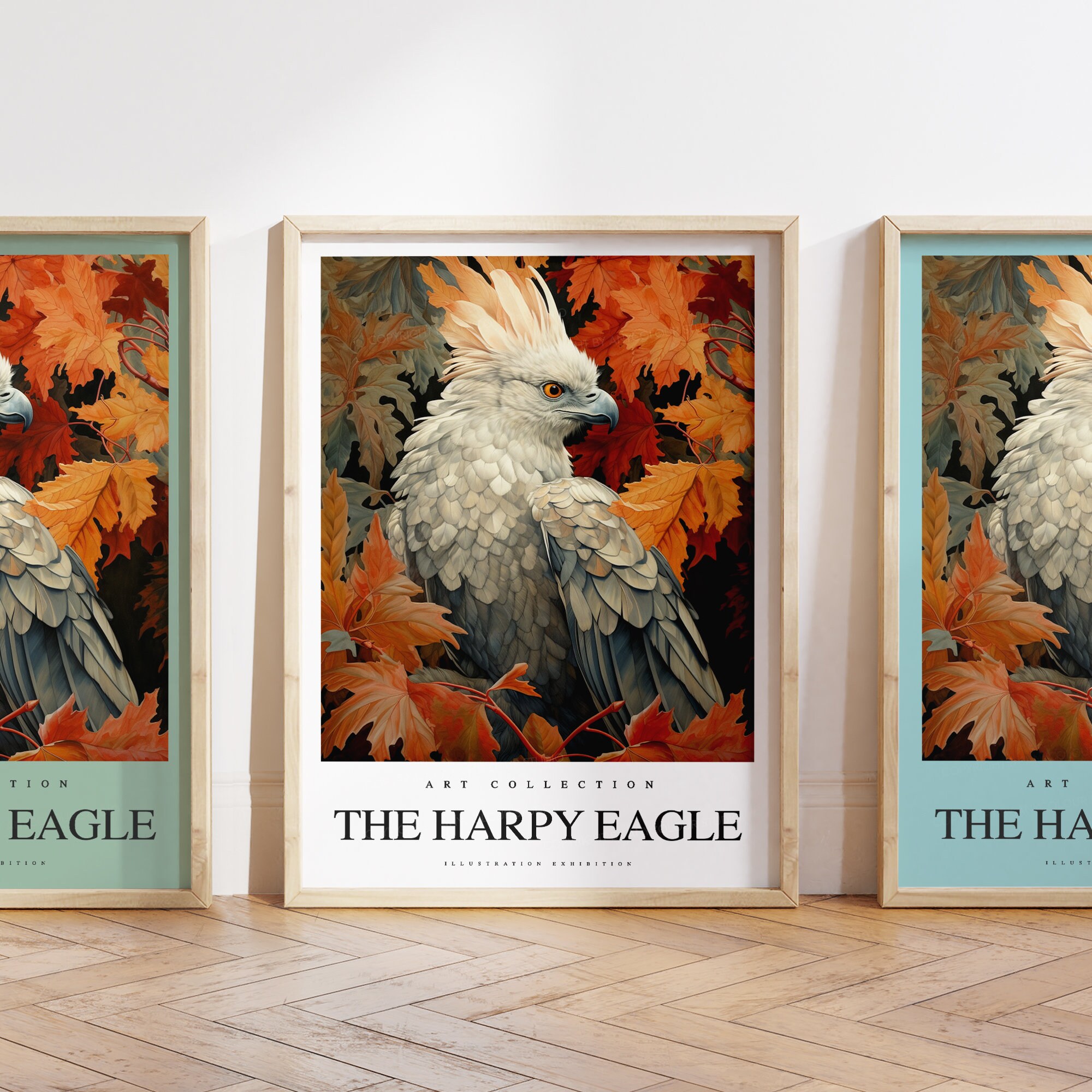 Any Colour Harpy Eagle Print Harpy Eagle Poster Harpy - Etsy