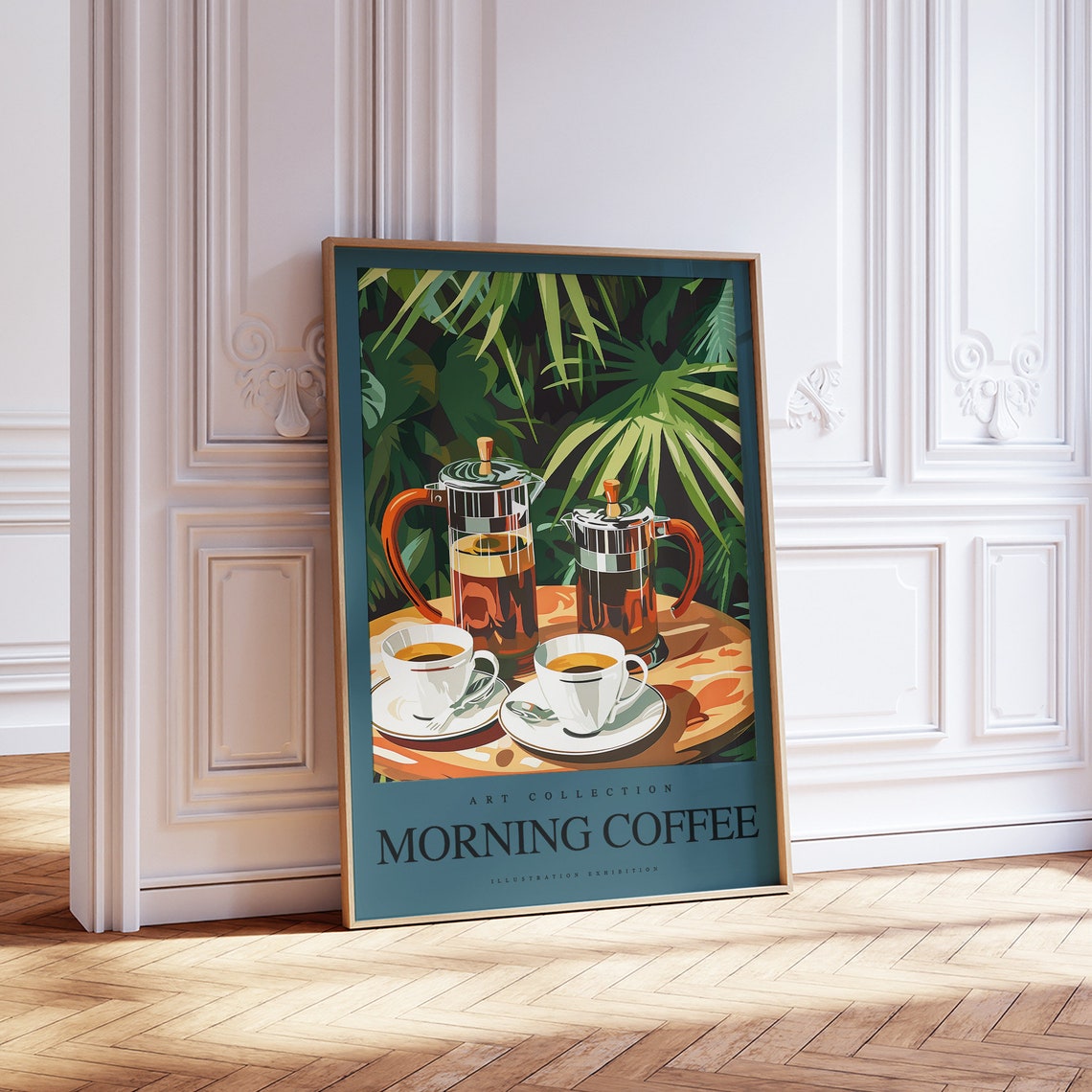 Any Colour - Coffee Set Print - Coffee Poster - Coffee Art - Drink ...
