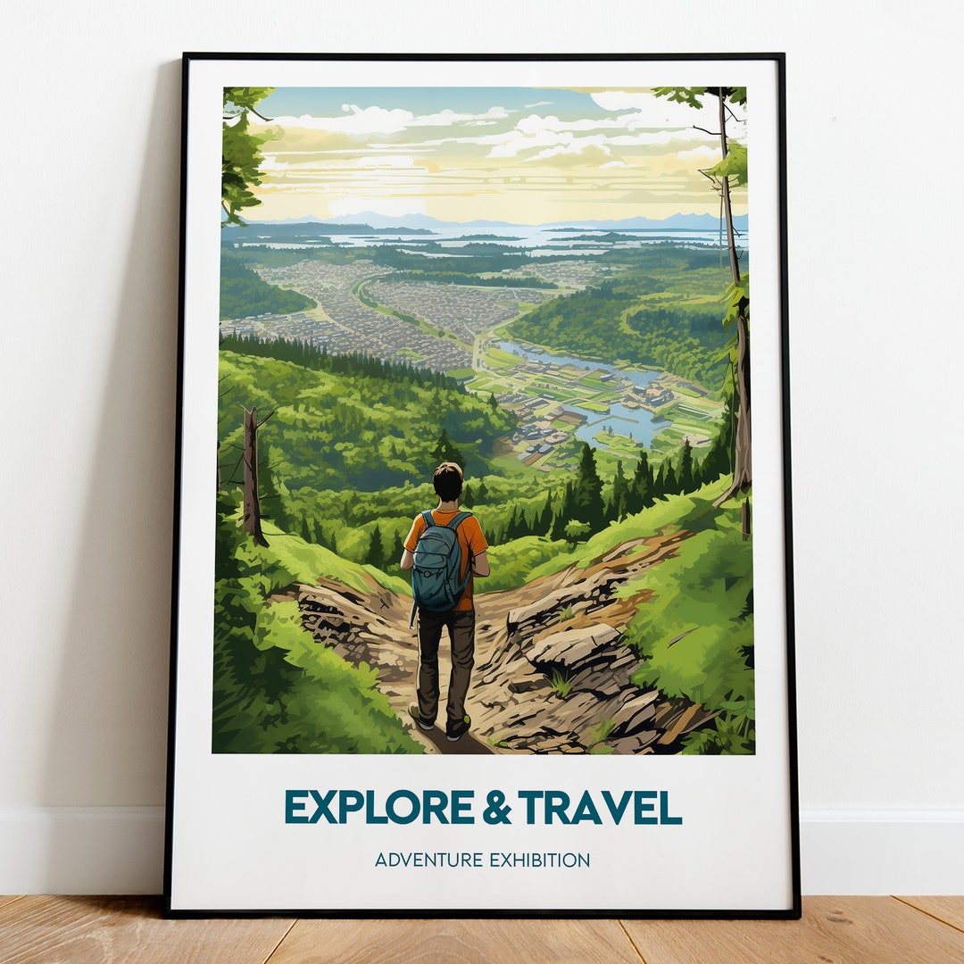 Any Colour - Orienteering Print - Orienteering Adventure Poster ...