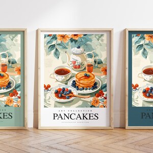 Any Colour - Pancakes - Bakery Print - Bakery Poster - Bakery Art ...