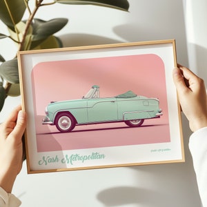Nash Metropolitan Landscape Print, Nash Metropolitan Poster, Nash Wall ...