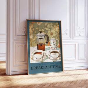 Any Colour Coffee Set Print Coffee Poster Coffee Art Drink Print Any ...