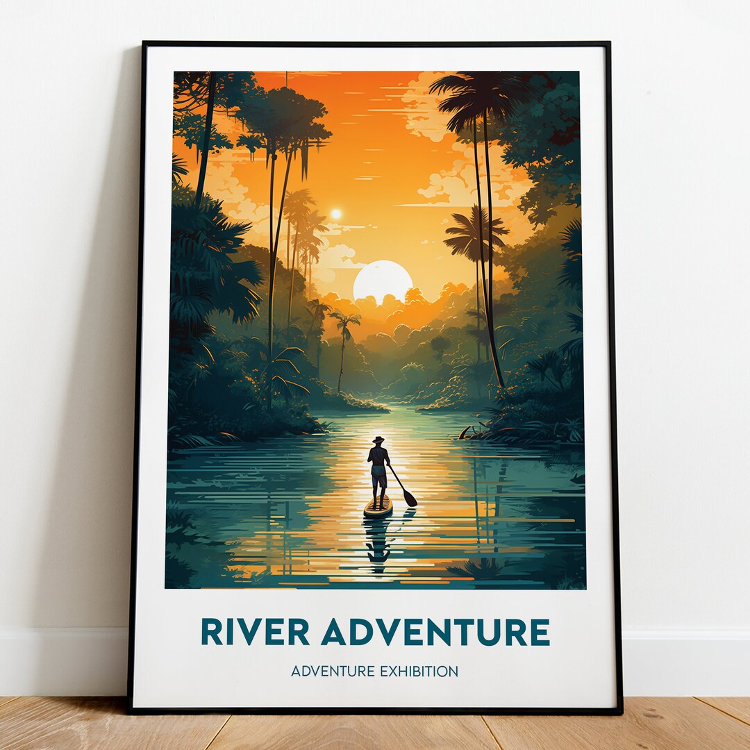 Any Colour - Paddle Boarding Print - Paddle Boarding Poster - Travel ...