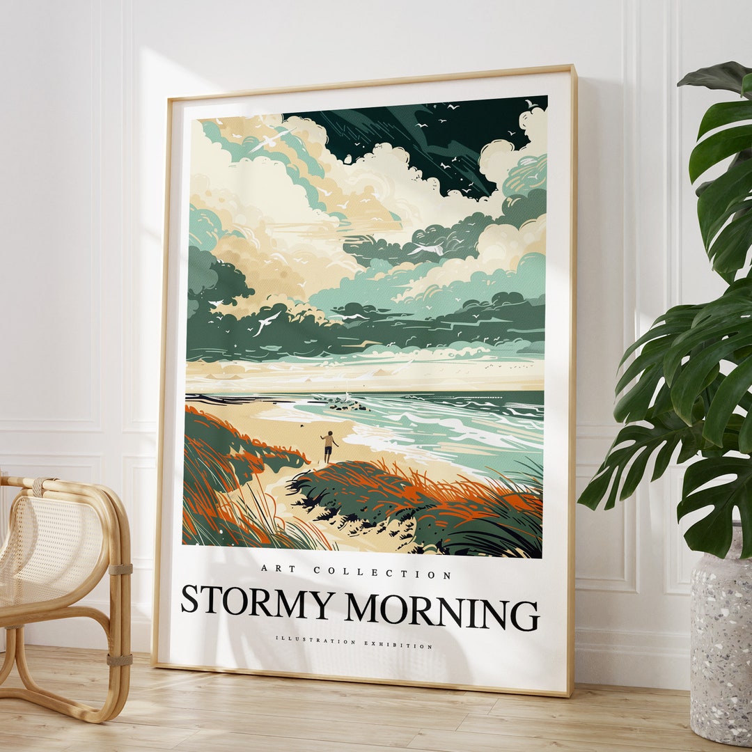 Any Colour - Beach Print - Beach Poster - Beach Art - Travel Poster ...