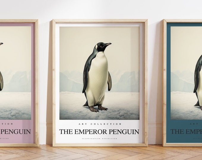 Emperor Penguin - Etsy