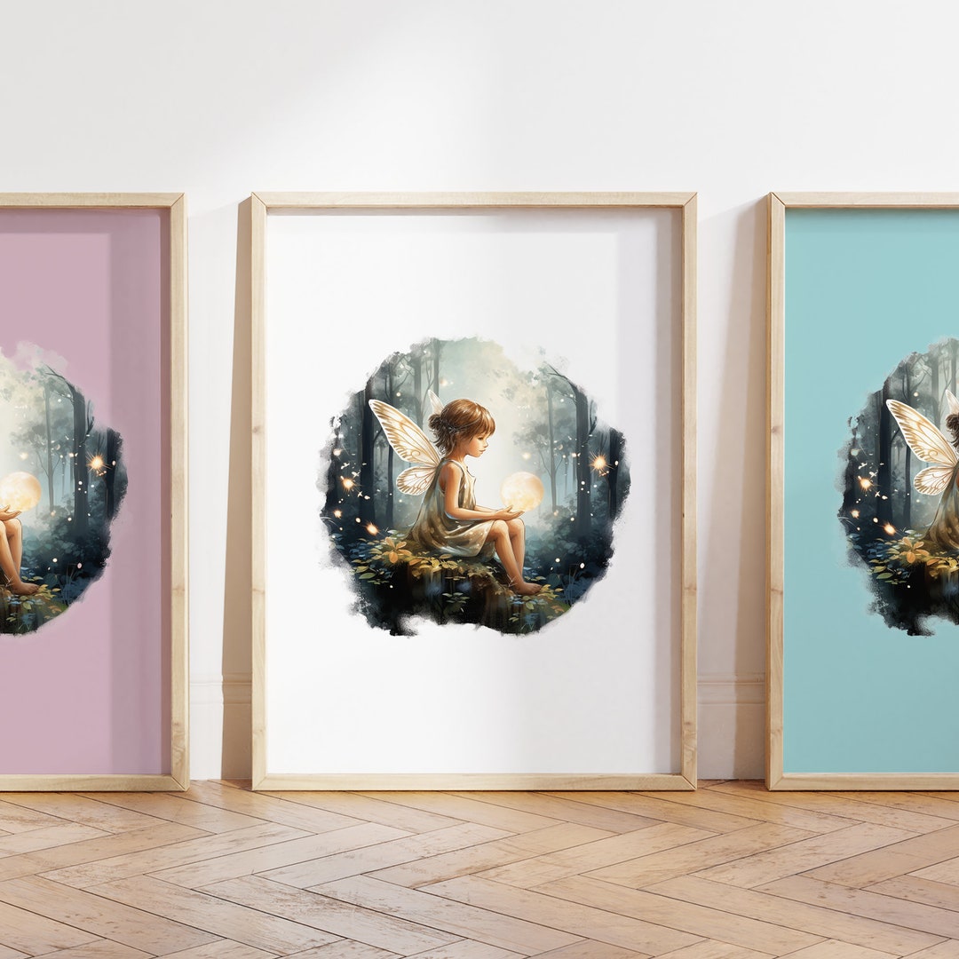 Any Colour - Magical Fairy With Bubble Print - Magical Fairy With ...