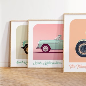 Nash Metropolitan Landscape Print, Nash Metropolitan Poster, Nash Wall ...