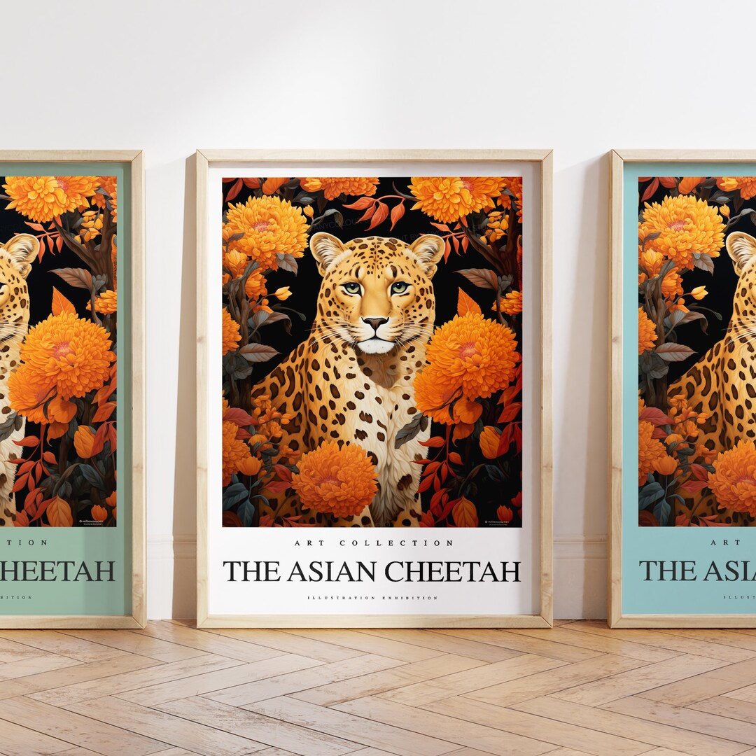 Any Colour - the Asian Cheetah Print - the Asian Cheetah Poster - the ...